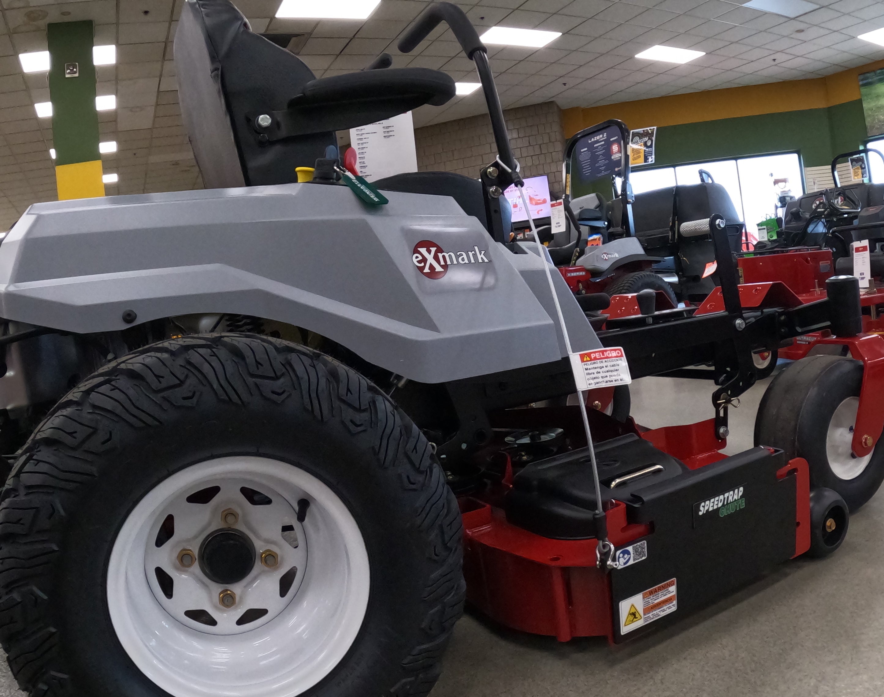 Speedtrap™ Chute Blocker Exmark® Quest® X Series 48" – Speedtrap Chute LLC