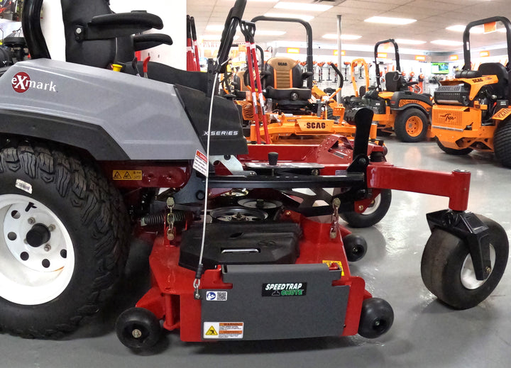 Exmark® Chute Blockers | Speedtrap Chute – Speedtrap Chute LLC