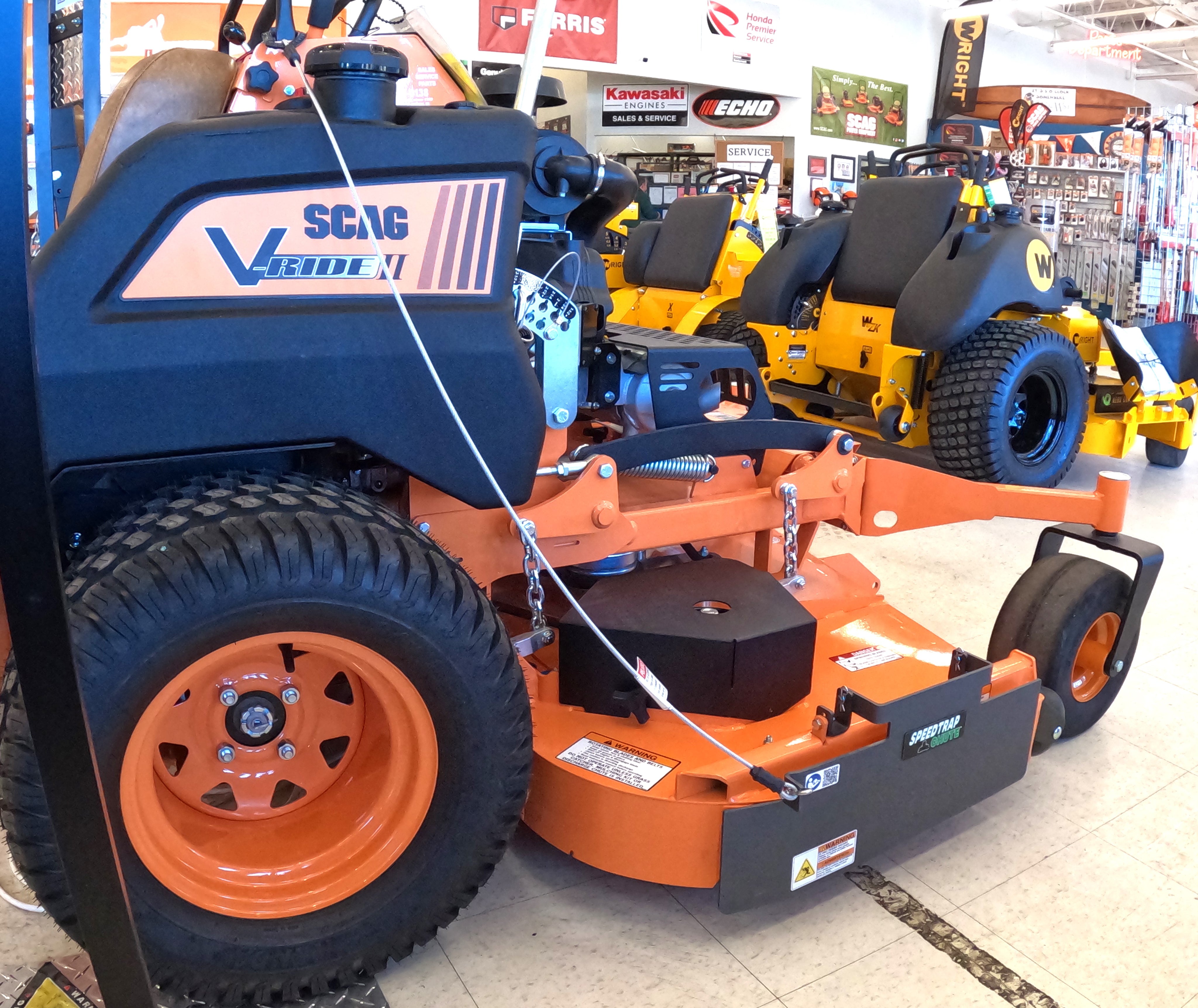 Speedtrap® Chute Blocker Scag® V-Ride II™ 48”, 52",& 61" – Speedtrap ...