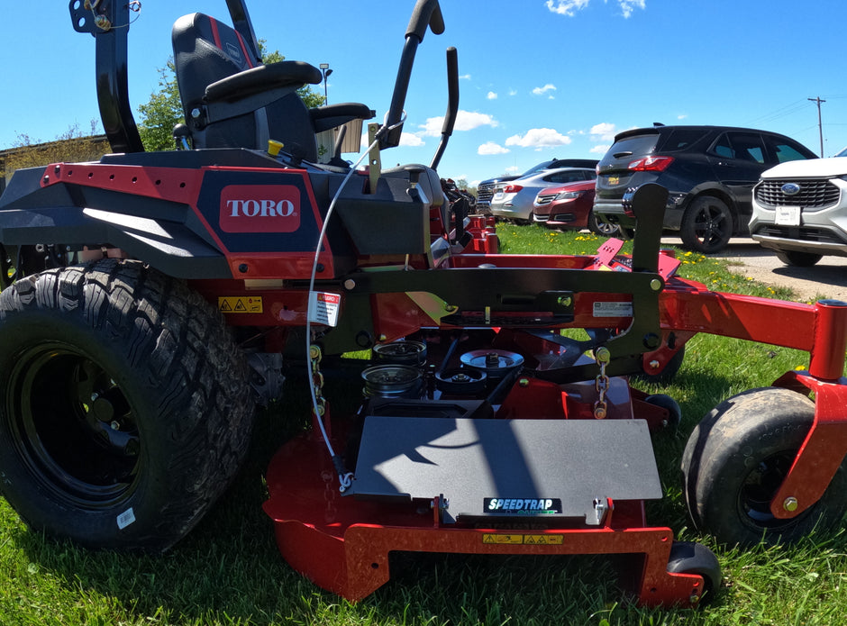 Toro® Chute Blockers | Speedtrap Chute – Speedtrap Chute LLC