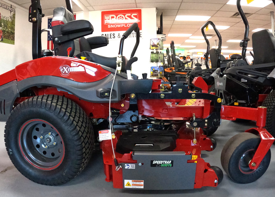 Exmark® Chute Blockers | Speedtrap Chute – Speedtrap Chute LLC