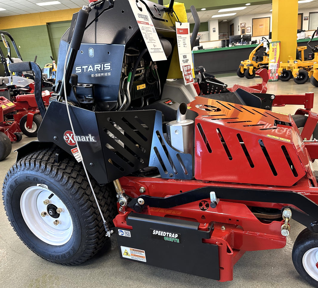 Exmark® Chute Blockers | Speedtrap Chute – Speedtrap Chute LLC