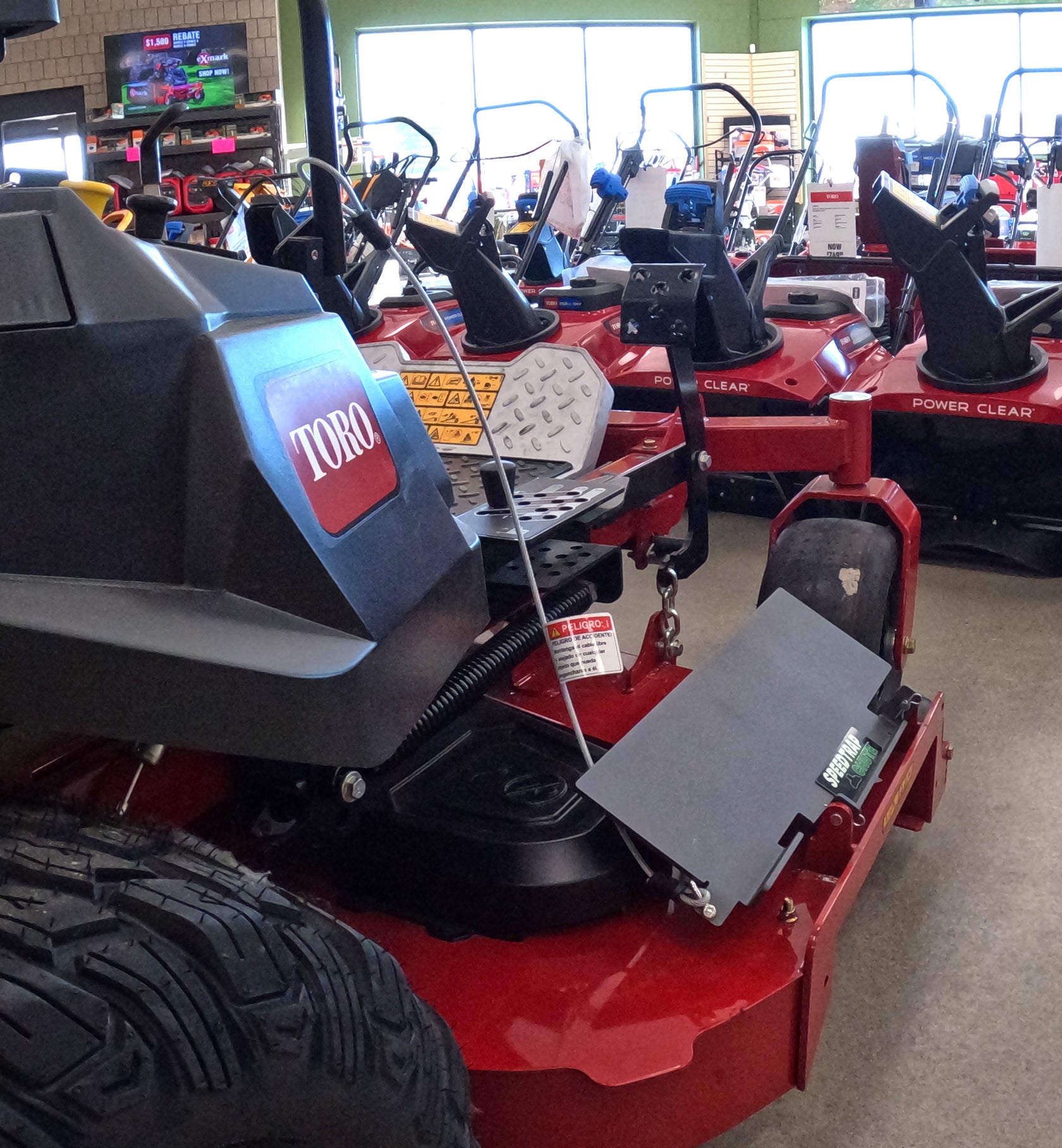 Speedtrap® Chute Blocker Toro® Titan® 48", 54", & 60" – Speedtrap Chute LLC