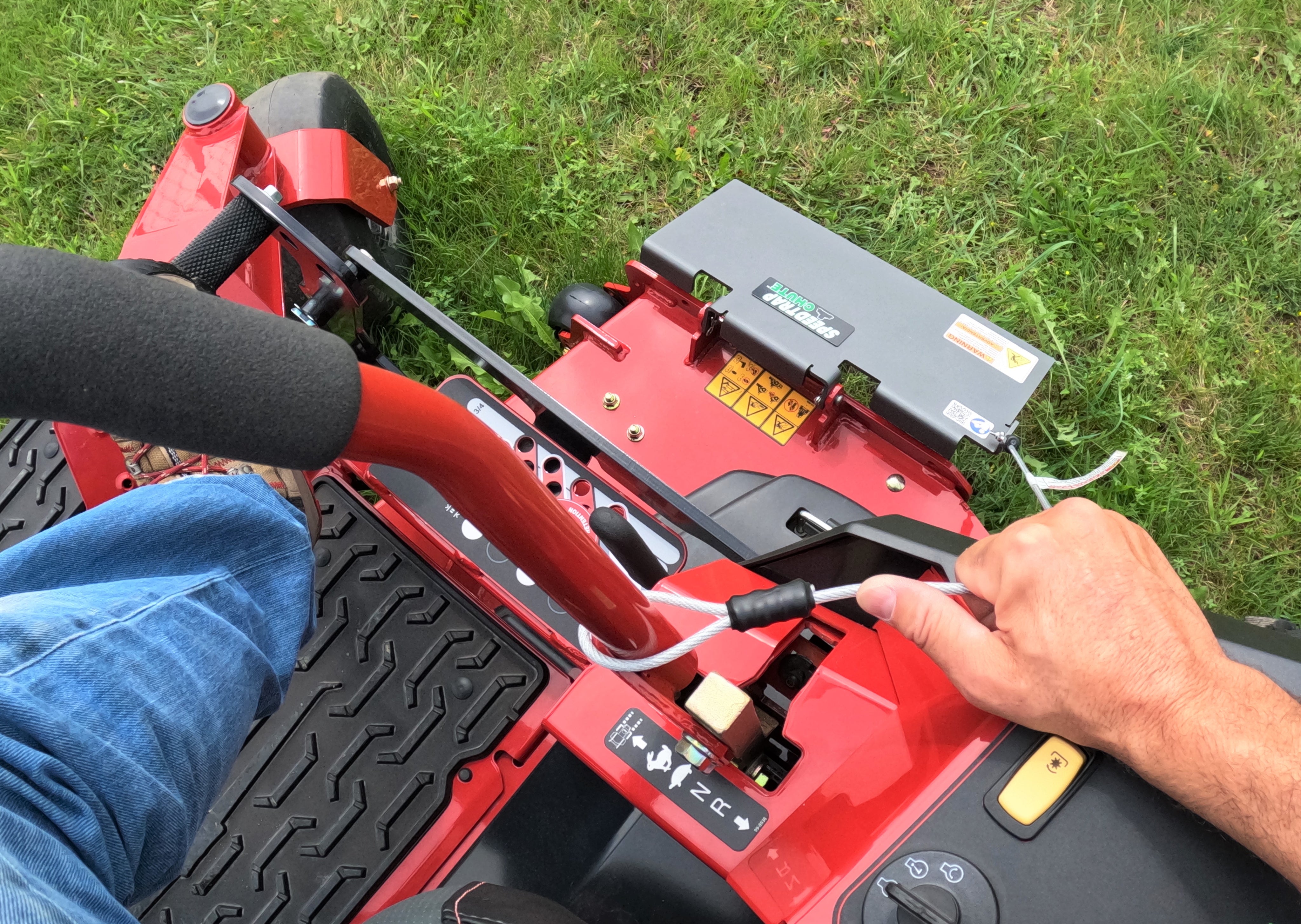 Speedtrap® Chute Blocker Toro® Z Master® – Speedtrap Chute LLC
